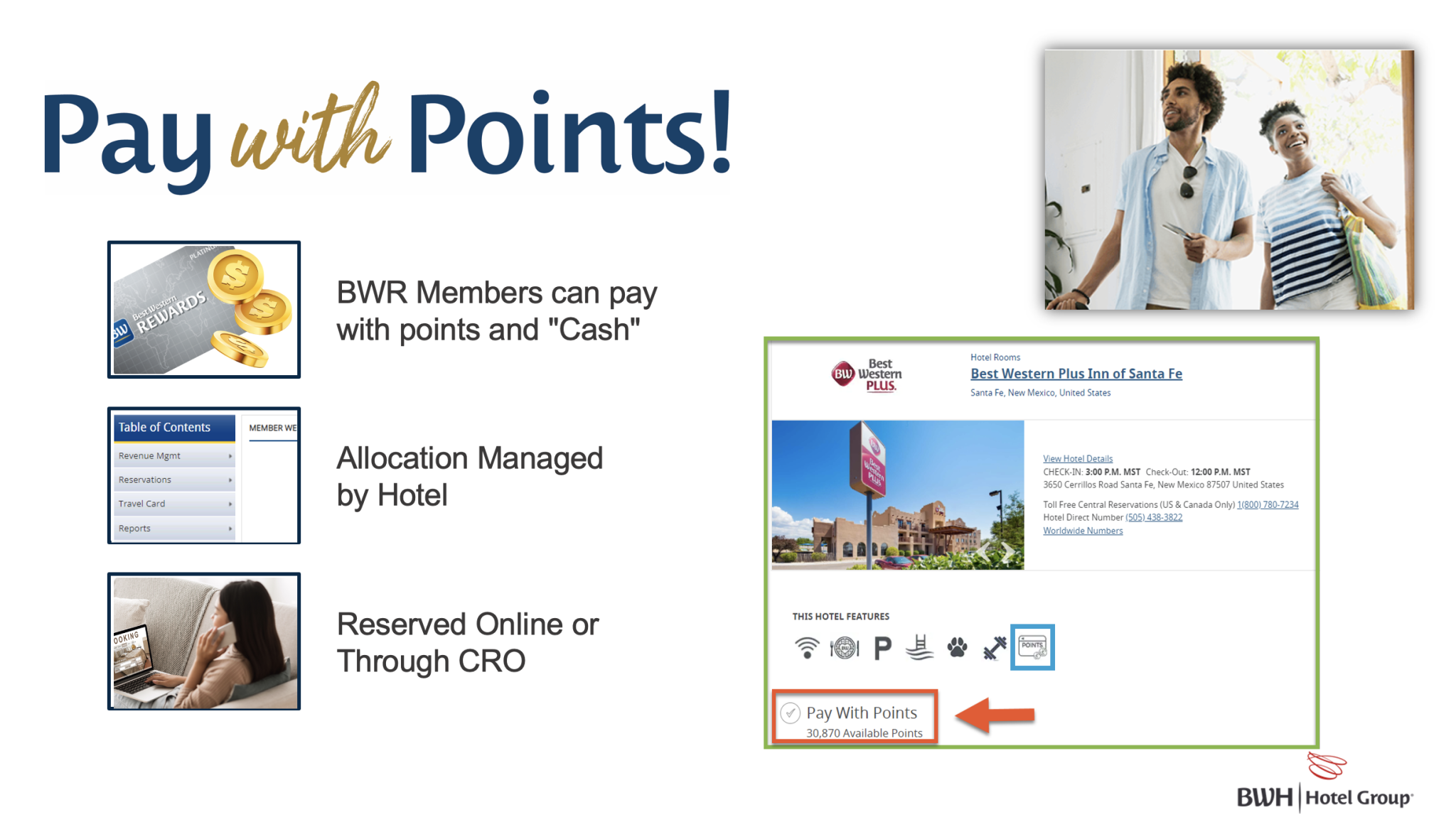 Pay with Points (FX2) – BW Innsider Rewards
